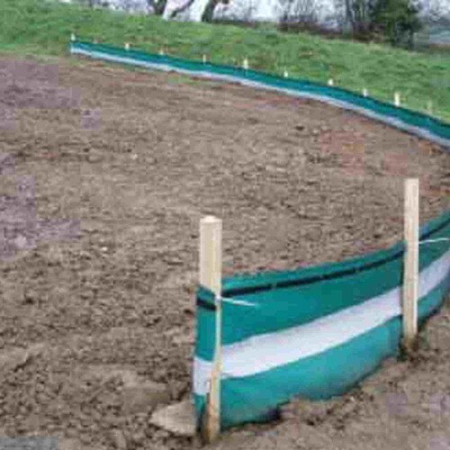 75GSFN Green Silt Fence Netting Rolls 0.75 x 100 Metre